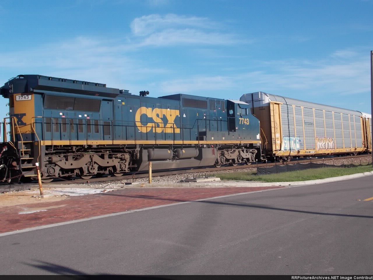 CSXT 7743